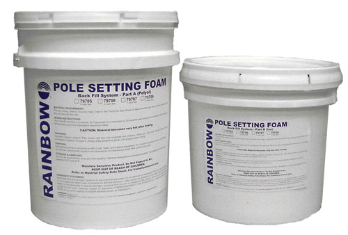 Rainbow Technology Pole Setting Foam - 970081333 | Altec Inc.
